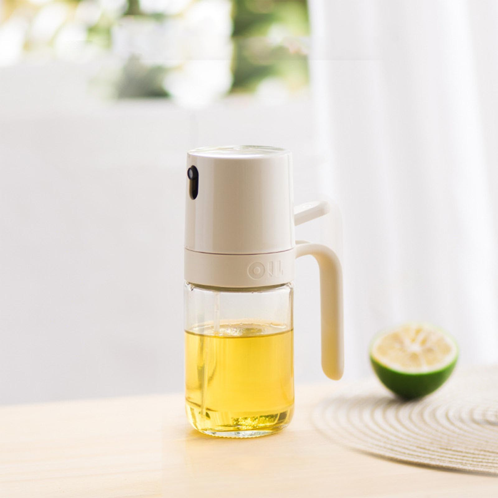 Atomizing Oil Spray Can Kitchen Fryer Oil Spray Can Press Type Oil ...