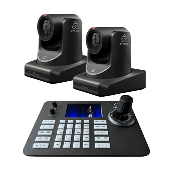 Atomos A-Eye 4K-20X AI-Powered UHD PTZ Camera (Black) Bundle - Walmart.com