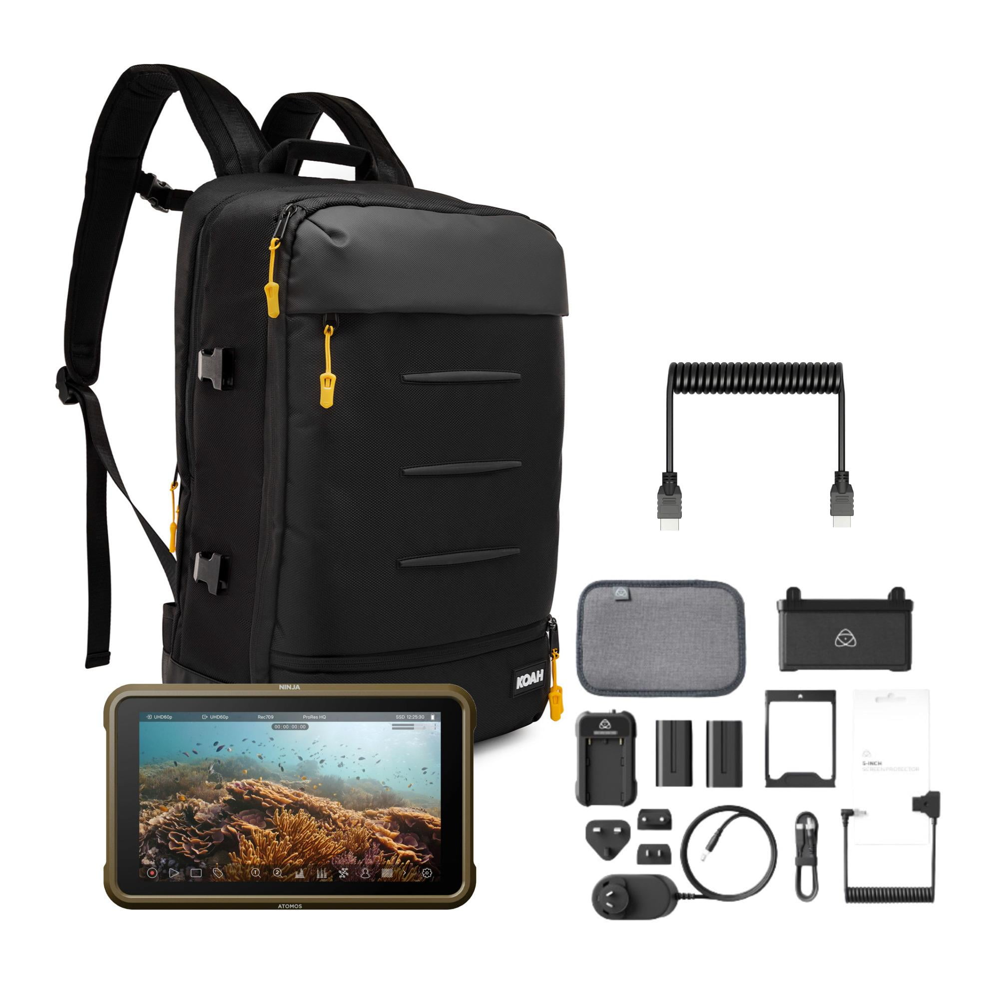 Atomos Ninja 5.2-Inch 1000nit HDR Monitor-Recorder Bundle with Atomos 5 ...