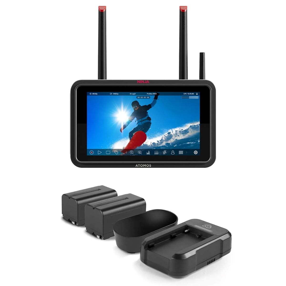 Atomos Ninja TX 5.2" Full HD Touchscreen Wi-Fi HDR On-Camera Monitor ...