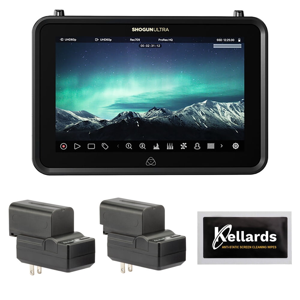 Atomos Shogun Ultra 7-Inch HDR Monitor-Recorder 8K Raw Bundle with ...
