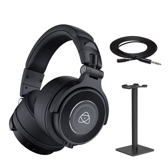 Atomos StudioSonic Professional Over-Ear Headphones (Black) | Passive ...