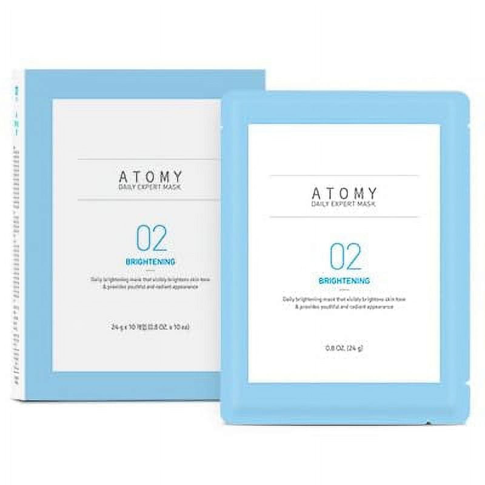 Atomy Daily Expert Mask 10 Sheet 02 brightening | Facial Mask, Full ...