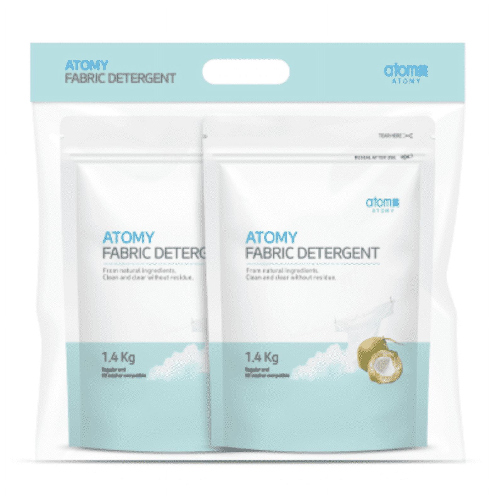 Atomy Laundry Care Fabric Detergent, 2 Packets - Walmart.com