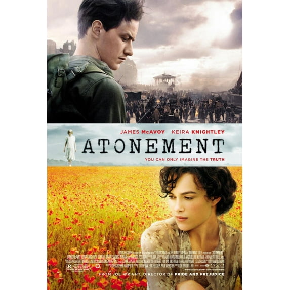 Atonement Movie Poster Metal Sign 8Inx 12In Metal Art Print 8x12 Square ...