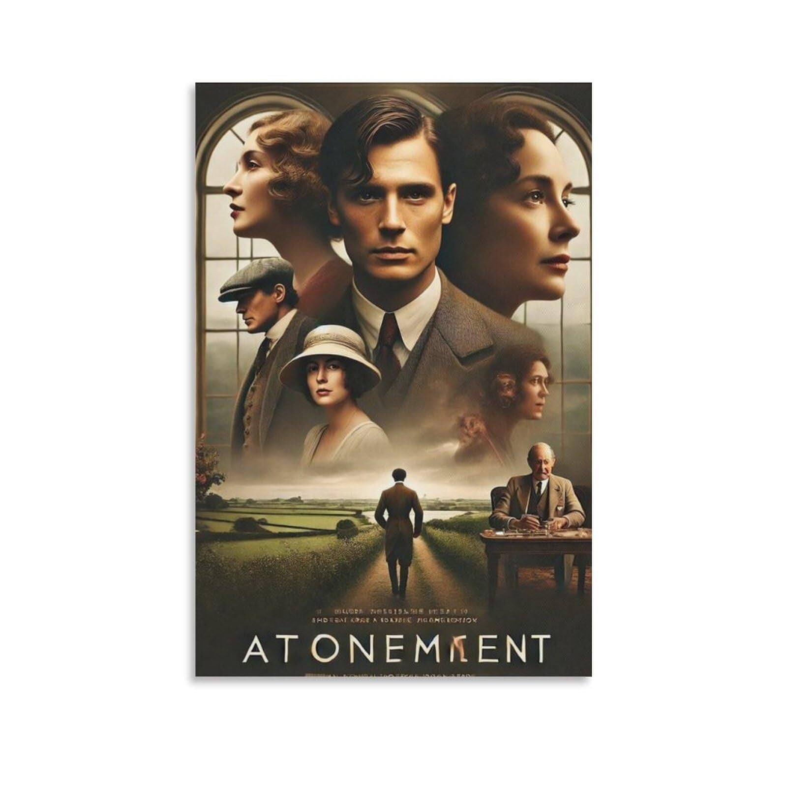 Atonement Movie Posters (6) Artworks Canvas Poster Room Aesthetic Wall ...