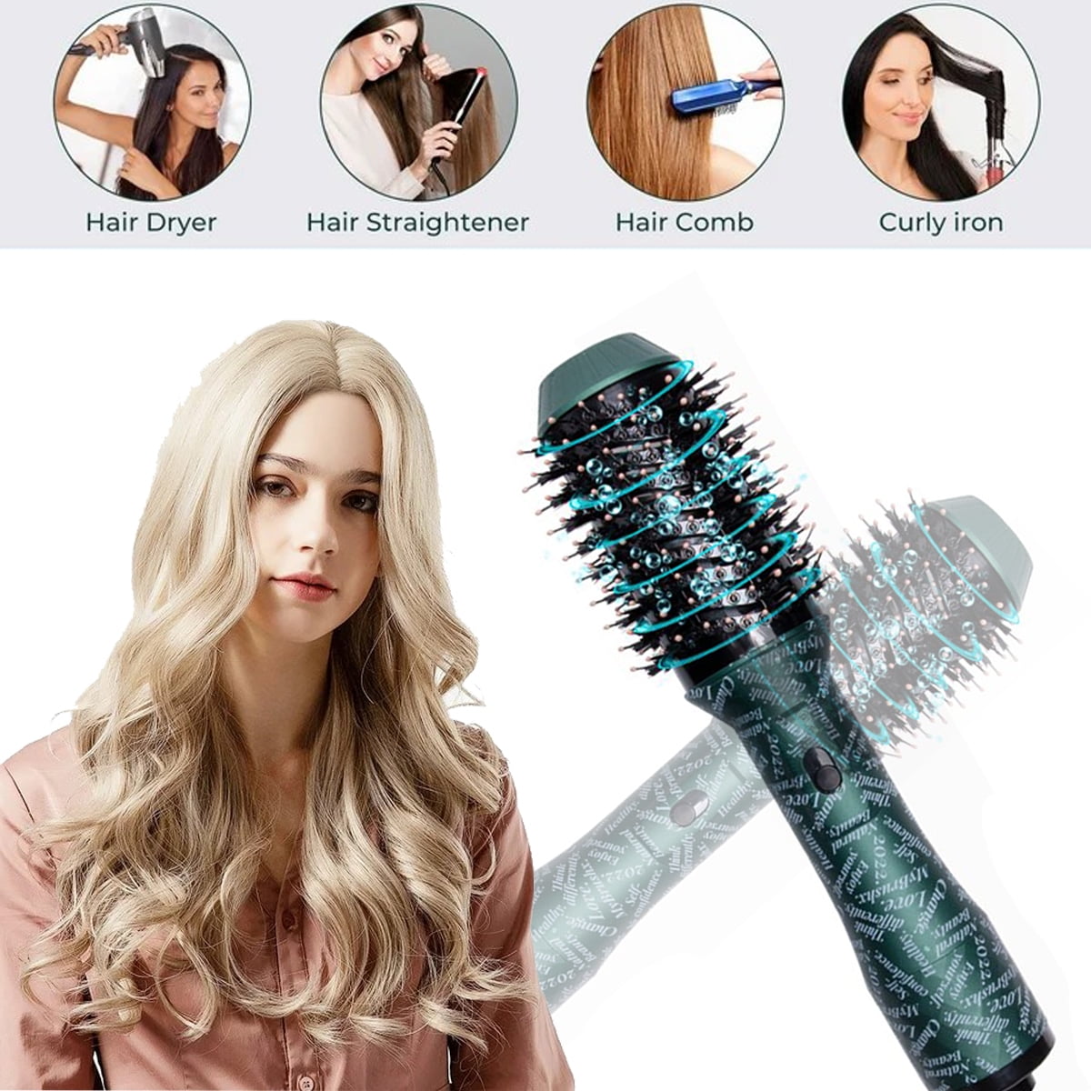 Hair Dryer Brush Blow Dryer Brush in One, Hair Dryer and Styler ...