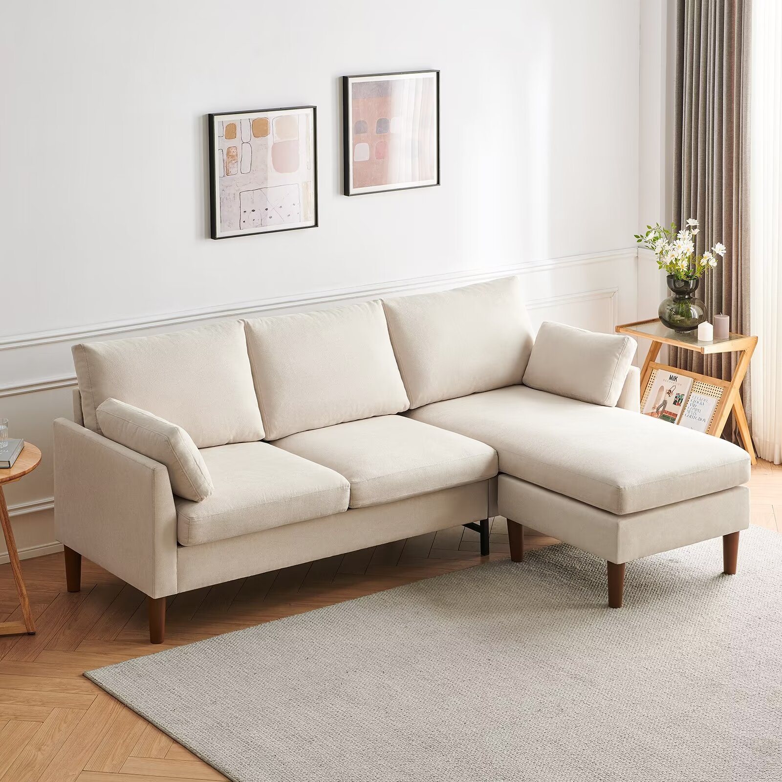 Aeon Furniture Cecily Mid Century Modern Tufted Back Sofa at Sandra Karcher blog