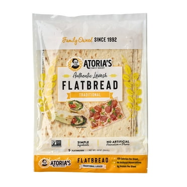 Kronos 6" Authentic Pocket Pita 12 Packs of 10 - Walmart.com
