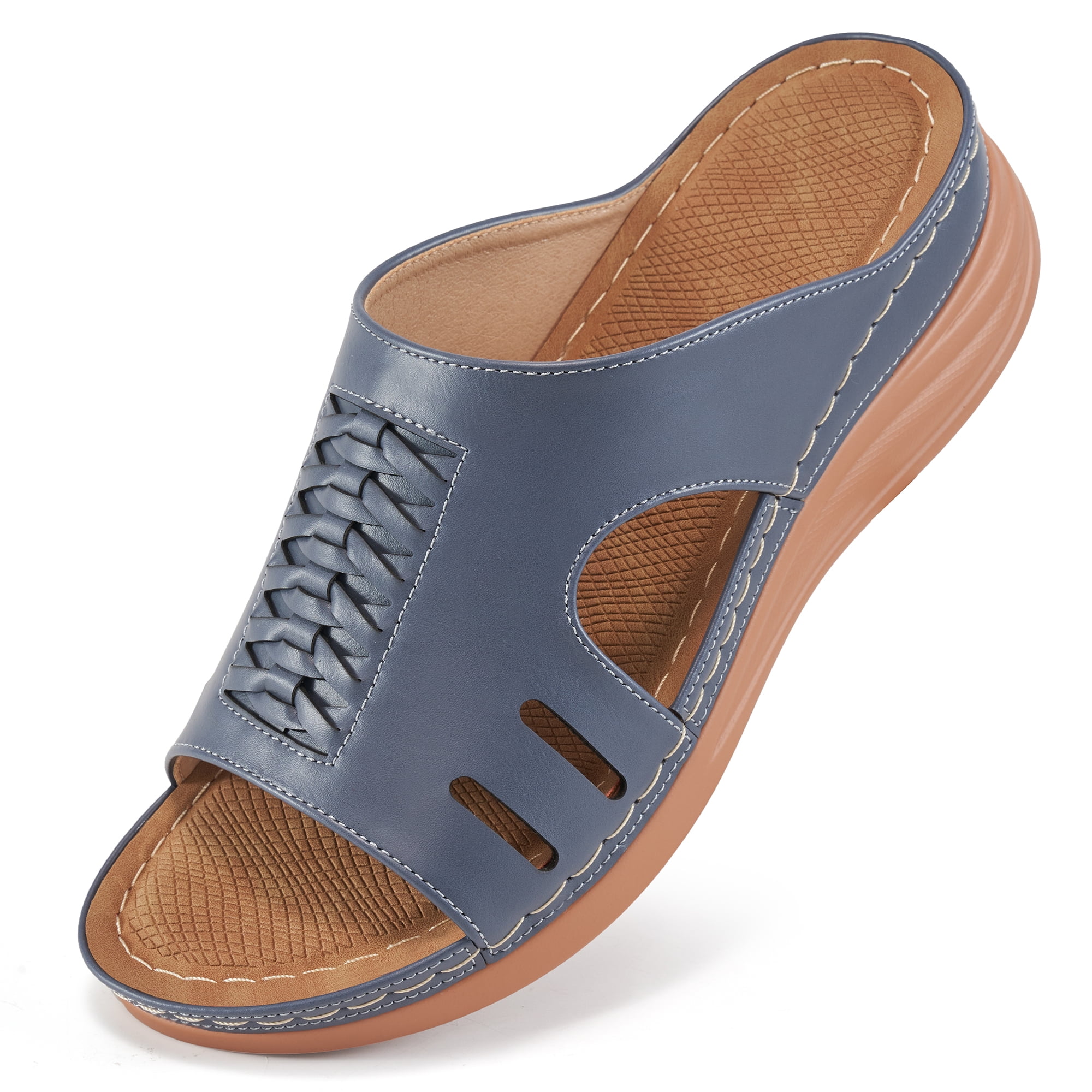 Atoshopce Wedge Sandals for Women Shoes Summer Open Toe Casual Womens ...