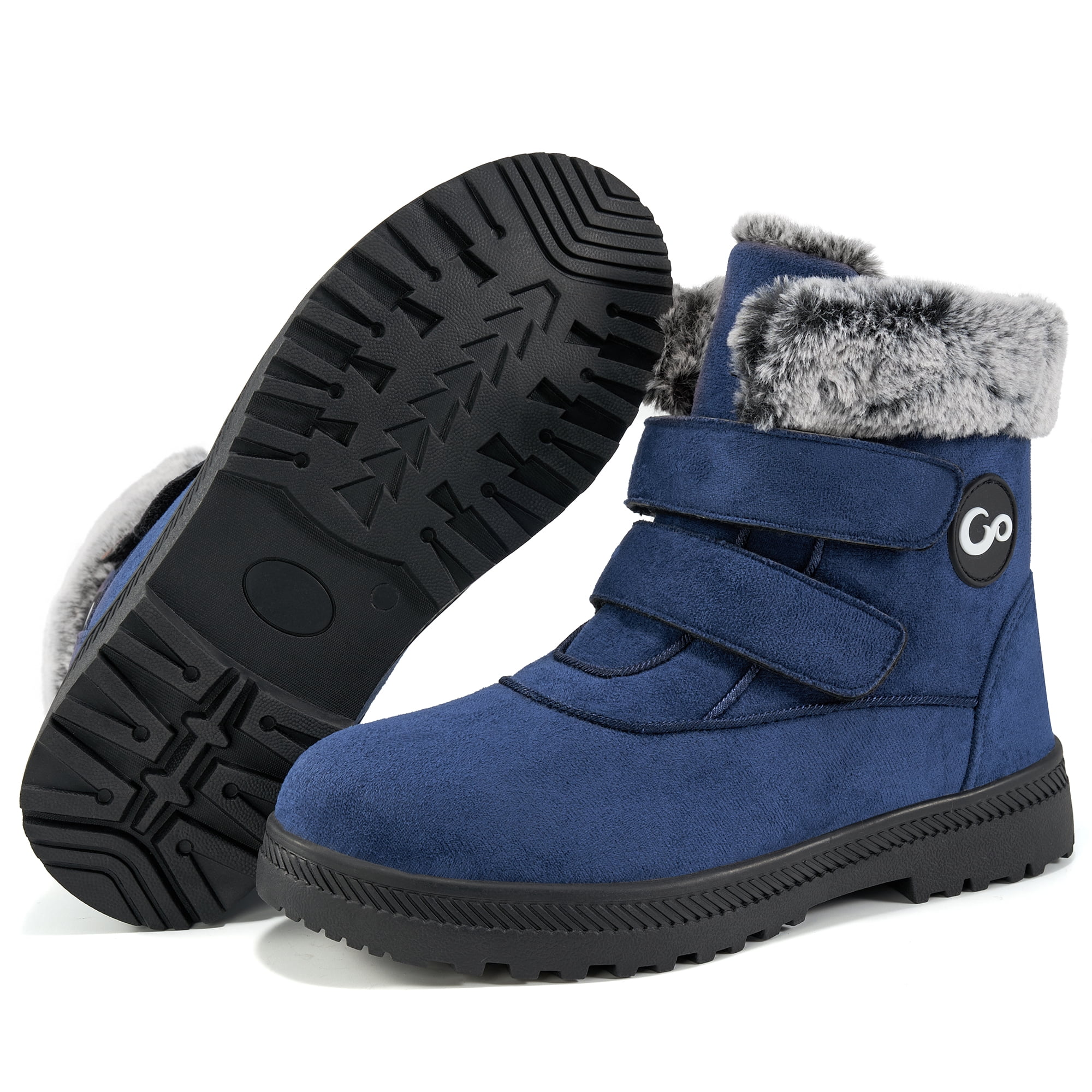 Atoshopce Womens Winter Snow Boots Waterproof Anti Slip Ankle Booties ...