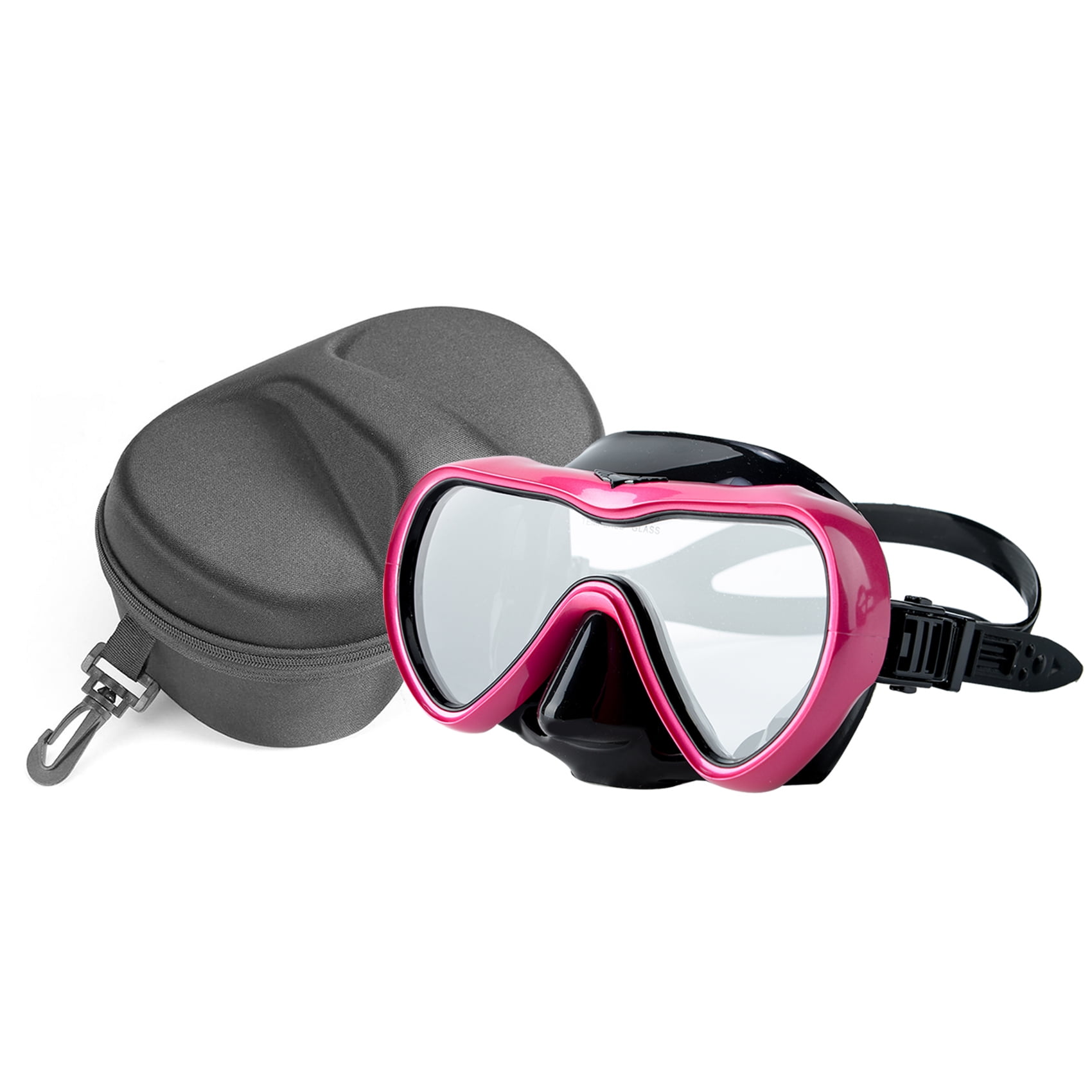 Atphfety Adult Swimming Mask Goggles with Nose Cover Diving Scuba ...
