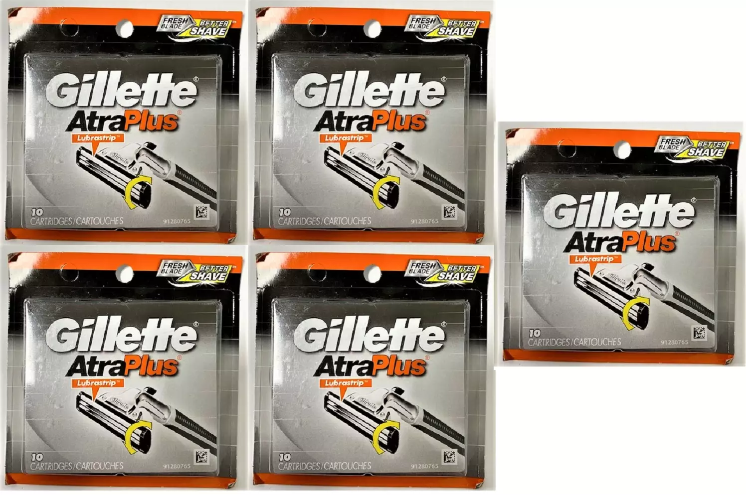 Atra Plus Razor Blade Refills - 50 Count (Unboxed) - Walmart.com