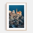 Atrani Italy Coast Poster with Scenic Mediterranean Architecture ...