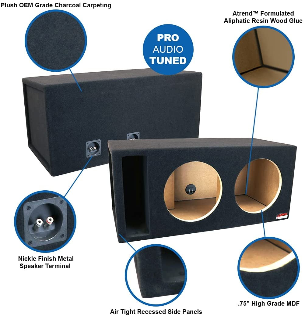 Atrend - 10DQVDD Dual 10" Vented Enclosure Certified for Digital ...