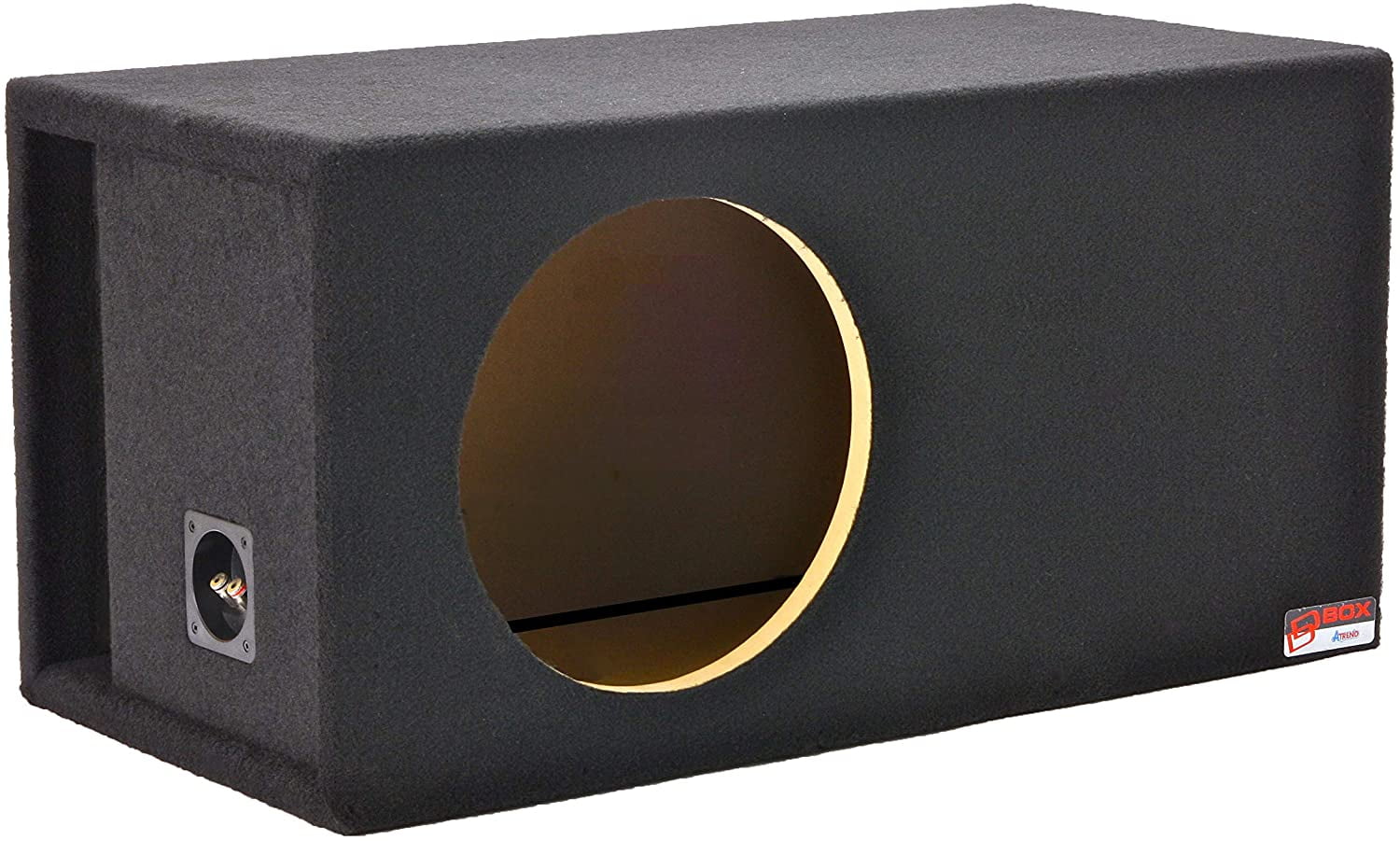 Atrend - 12LSVDD Single 12-inch Vented Enclosure Subwoofers - Walmart.com