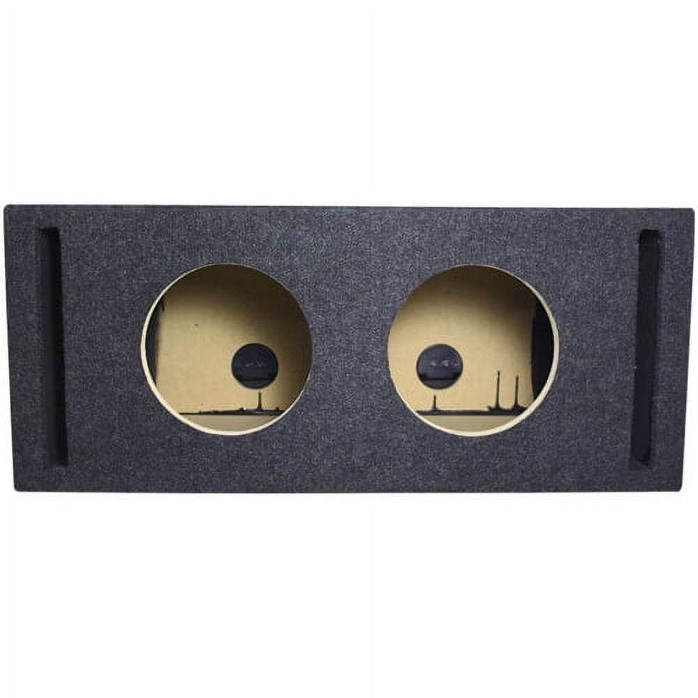 Atrend 8DQV Dual 8 inch Vented Subwoofer Enclosure Box - Walmart.com