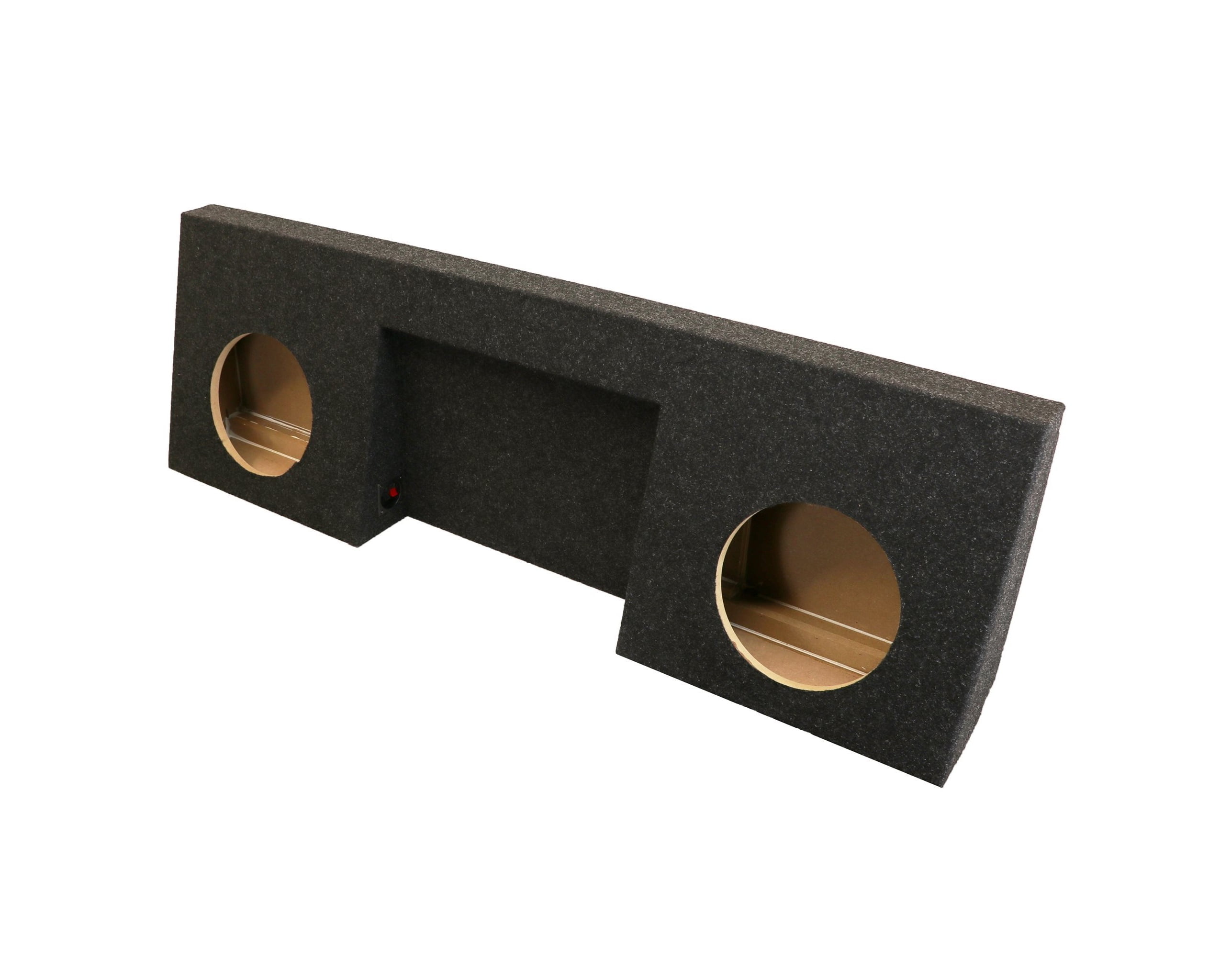 Atrend A168-10CPA - Dual 10" Sealed Carpeted Subwoofer Enclosure - Fits ...