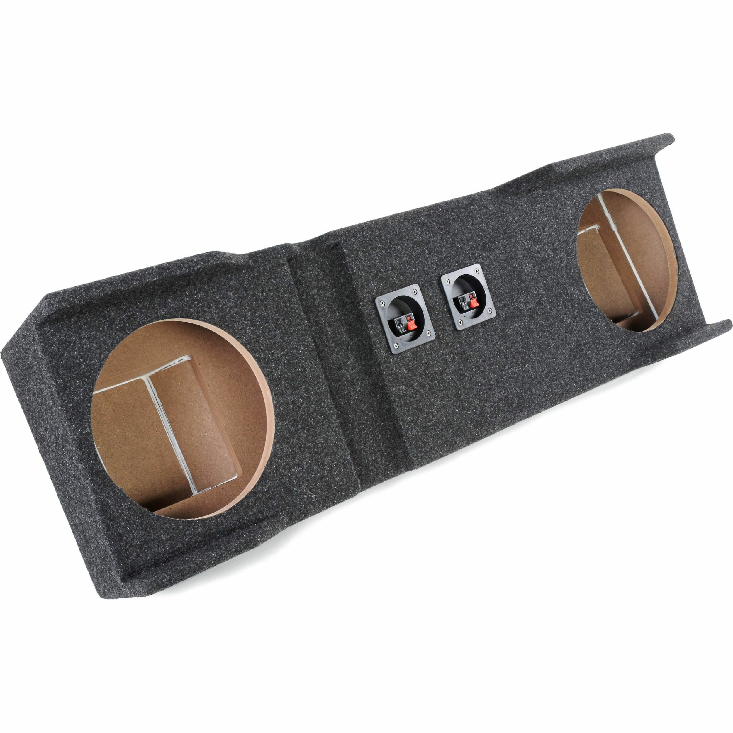 Atrend Dual 10-inch Sealed Carpeted Subwoofer Enclosure - Walmart.com