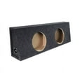 Atrend E10DT - 10" Dual Truck Sealed Subwoofer Enclosure - Walmart.com