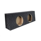 Atrend E10DT - 10" Dual Truck Sealed Subwoofer Enclosure - Walmart.com