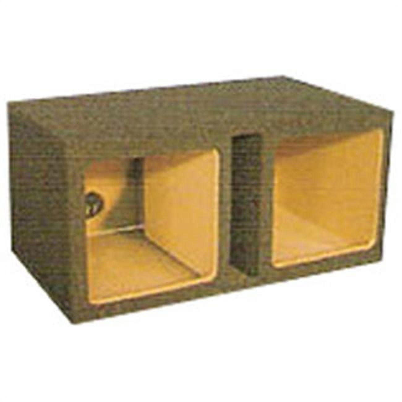 Atrend Enclosures 12KDV 12 Dual Vented Square Box Enclosure - Kicker ...