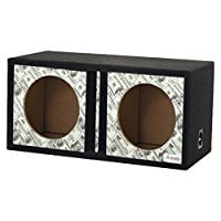 Atrend GFX Series Dual Vented Divided Chamber 12 Subwoofer Enclosure ...