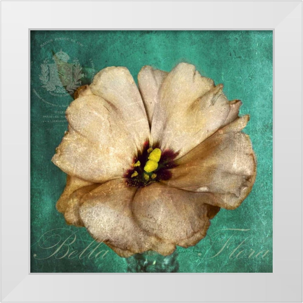 Atria, Cristin 20x20 White Modern Wood Framed Museum Art Print Titled ...