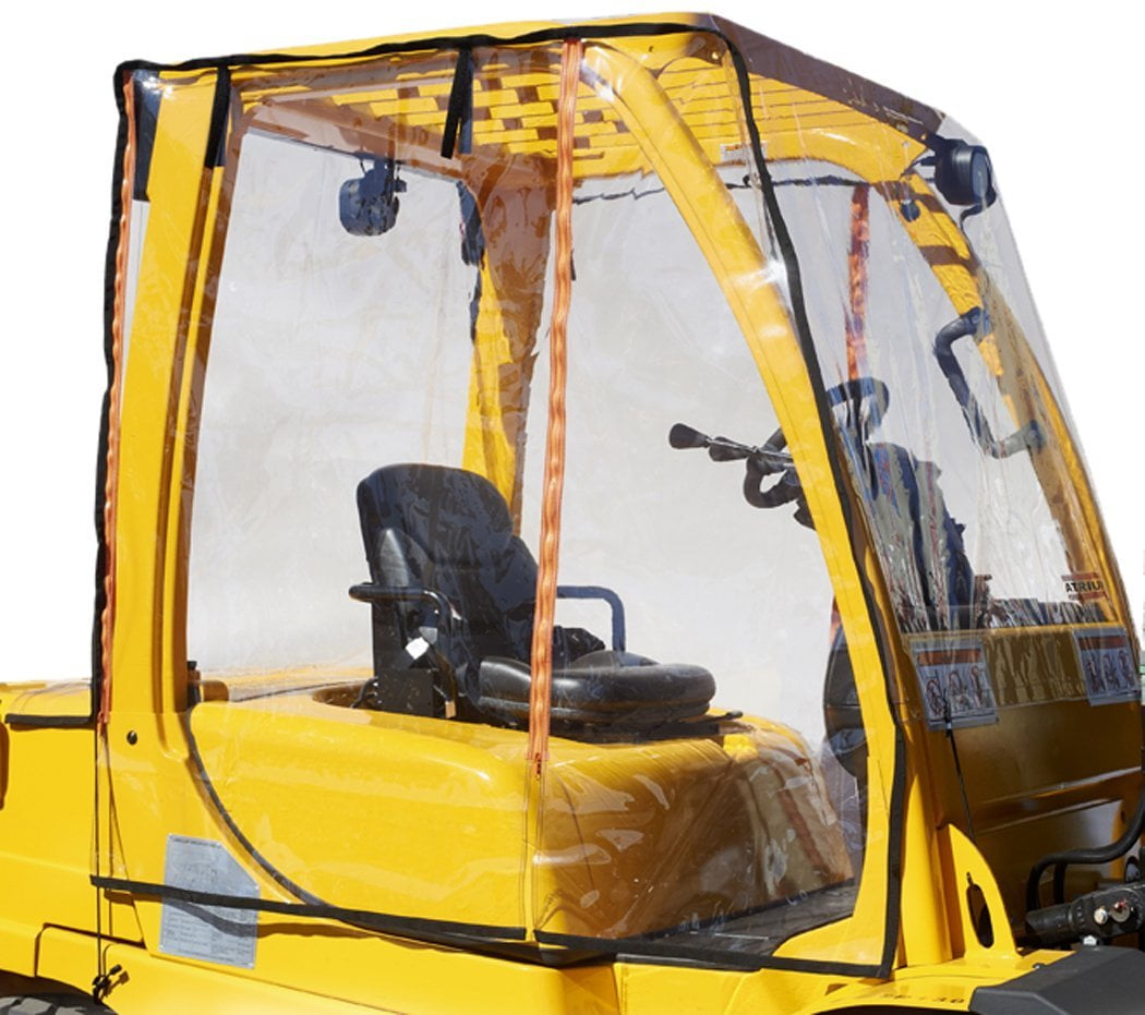 Eevelle's Atrium Full Forklift Cab Enclosure - Heavy Duty, Ultra Clear ...
