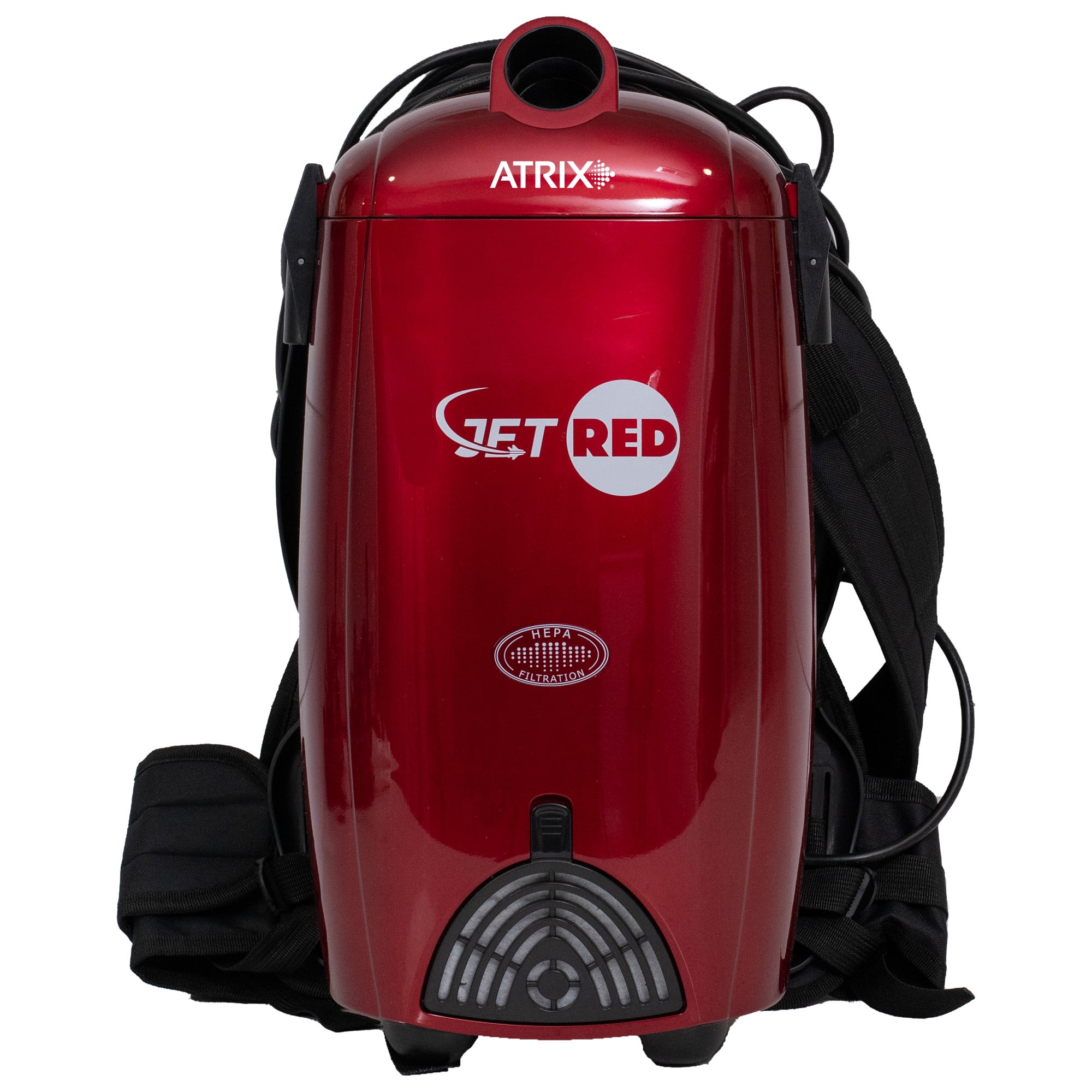 Atrix Jet Red HEPA Backpack Vacuum - Walmart.com