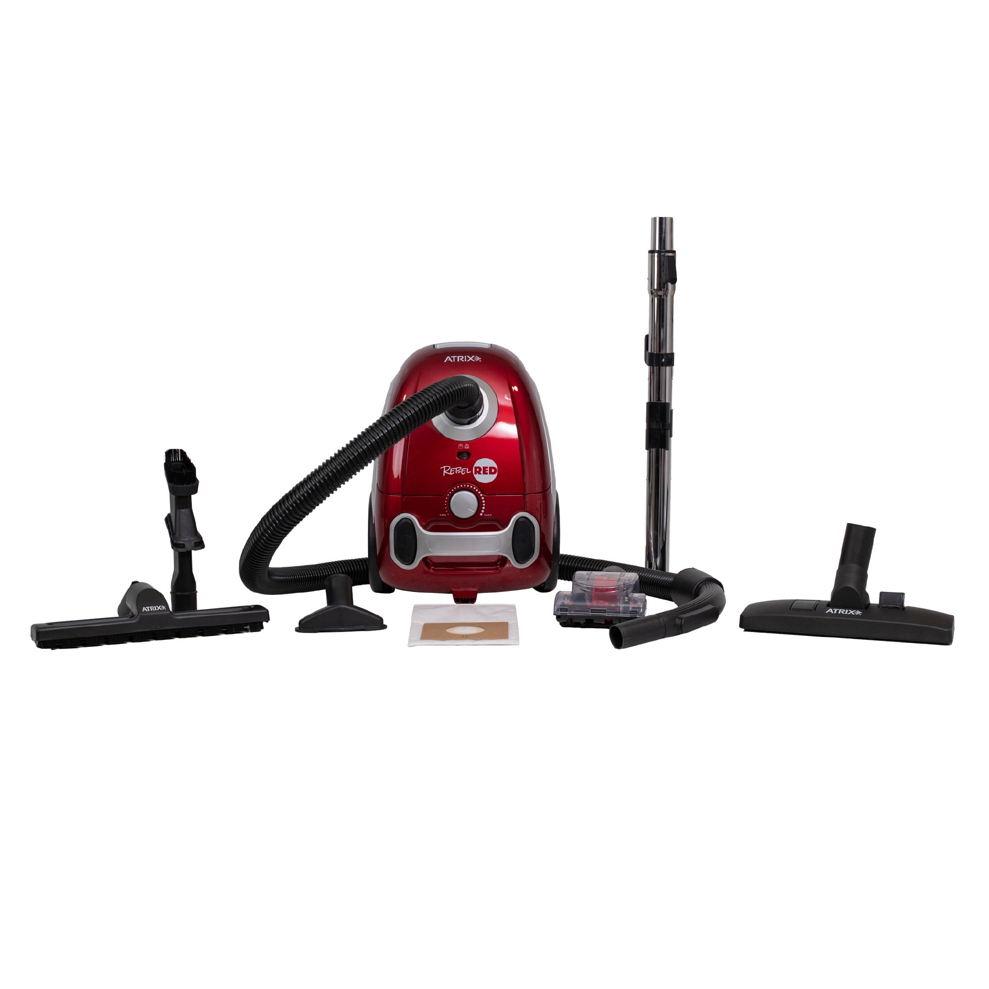 Atrix Rebel Red Vacuum with HEPA Filtration - Walmart.com