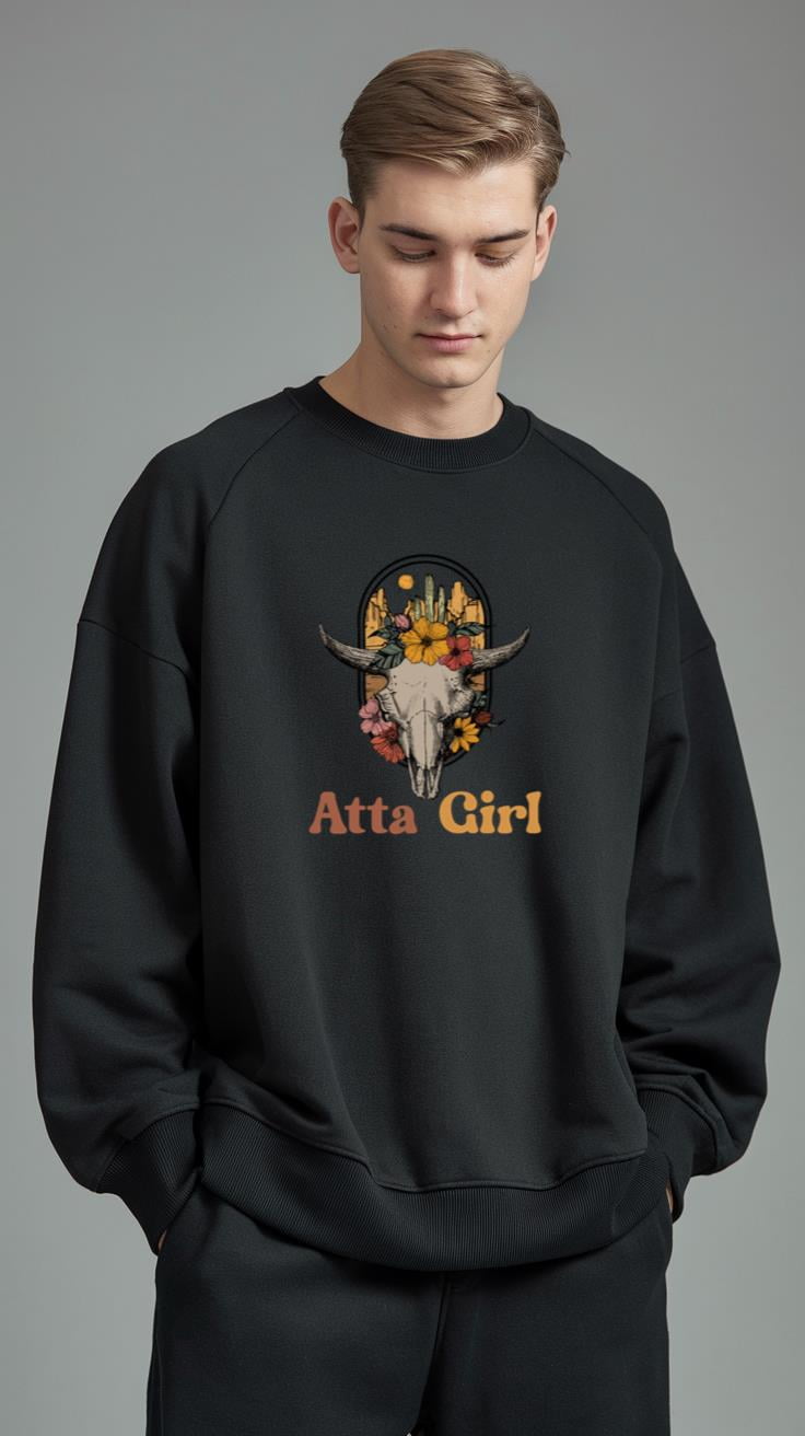 Atta Girl, Lainey Wilson country western SWEATSHIRT, for men & women, up to size 5XL. - Walmart.com