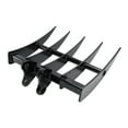 Attachment Rake Attachments Tools For Mini Excavators Excavator Small ...