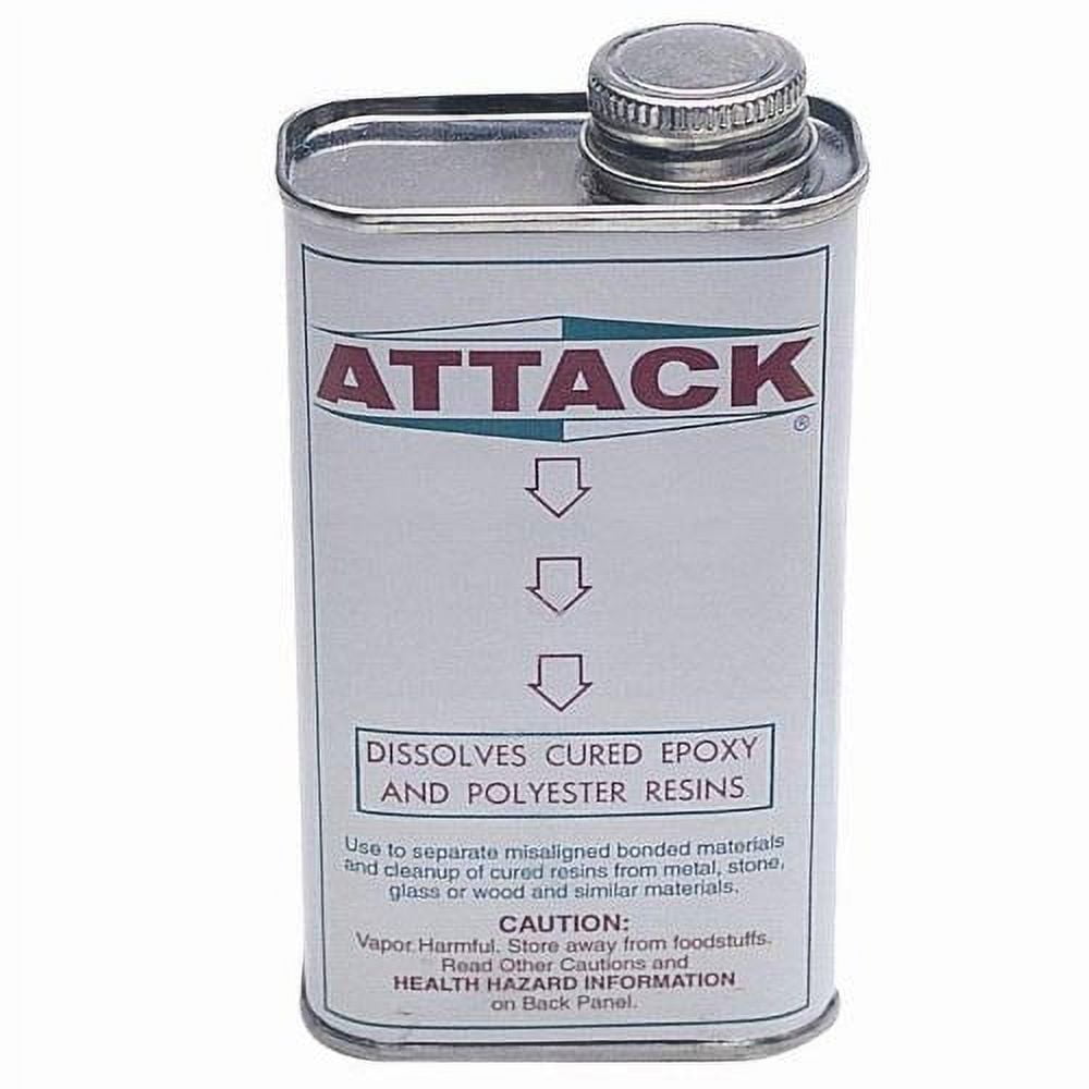 Attack Epoxy And Polyester Resin Glue Remover, 8 fl oz - Walmart.com