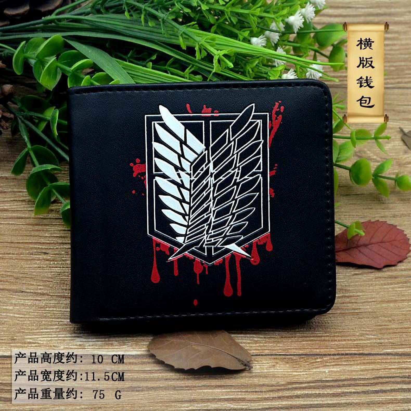 * Attack Giant] Animation Peripheral Factory Goods Student Wallet Set ...