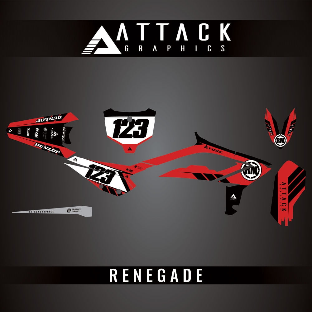 Attack Graphics Custom Renegade Complete Bike Graphics Kit For Beta 300 ...