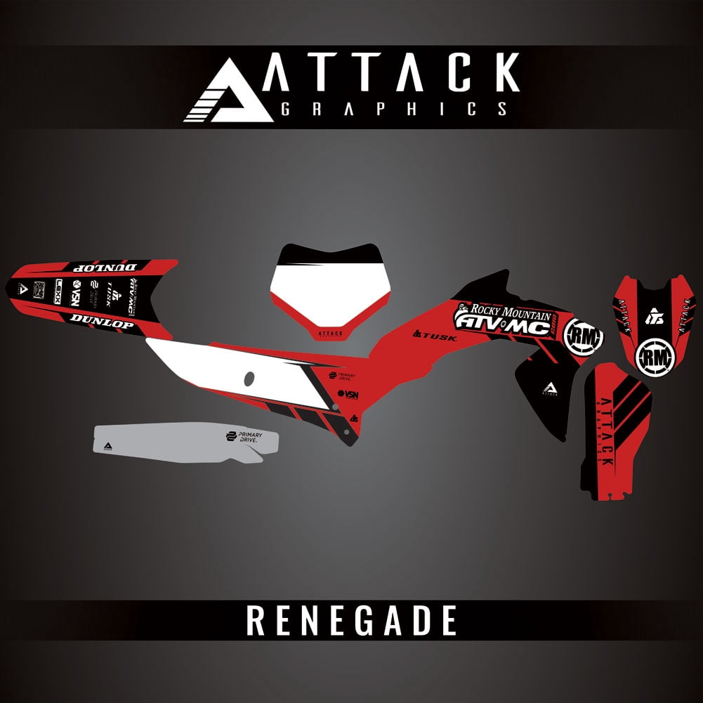 Attack Graphics Custom Renegade Complete Bike Graphics Kit For Ducati ...
