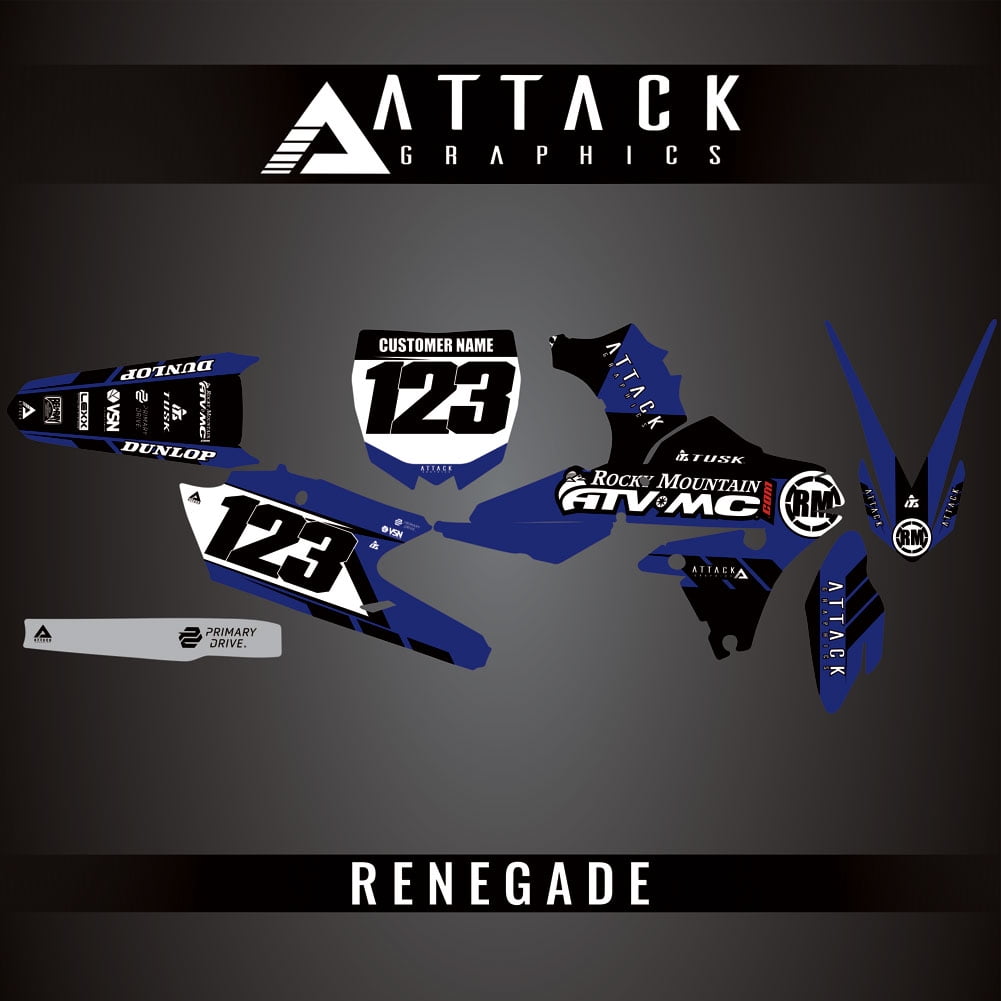Attack Graphics Custom Renegade Complete Bike Restyle Graphics Kit ...