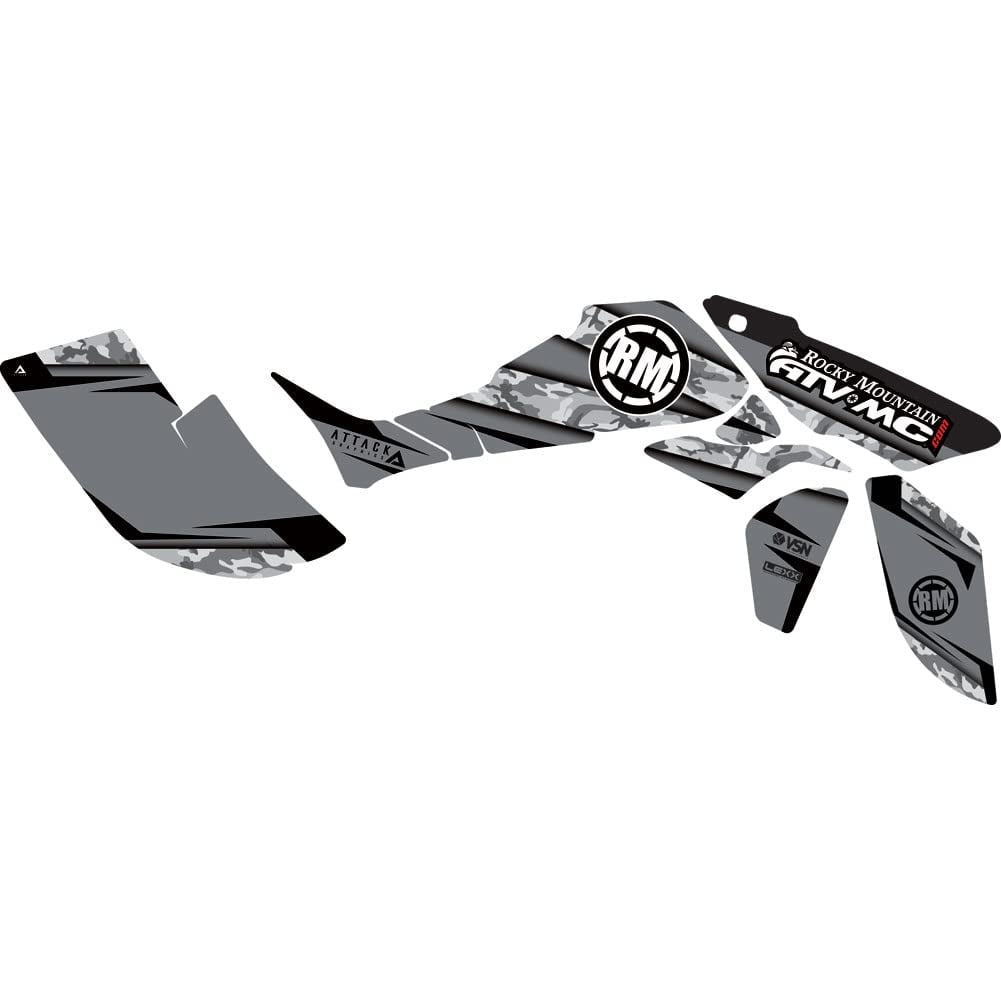 Attack Graphics Custom Stealth Complete ATV Graphics Kit - Walmart.com