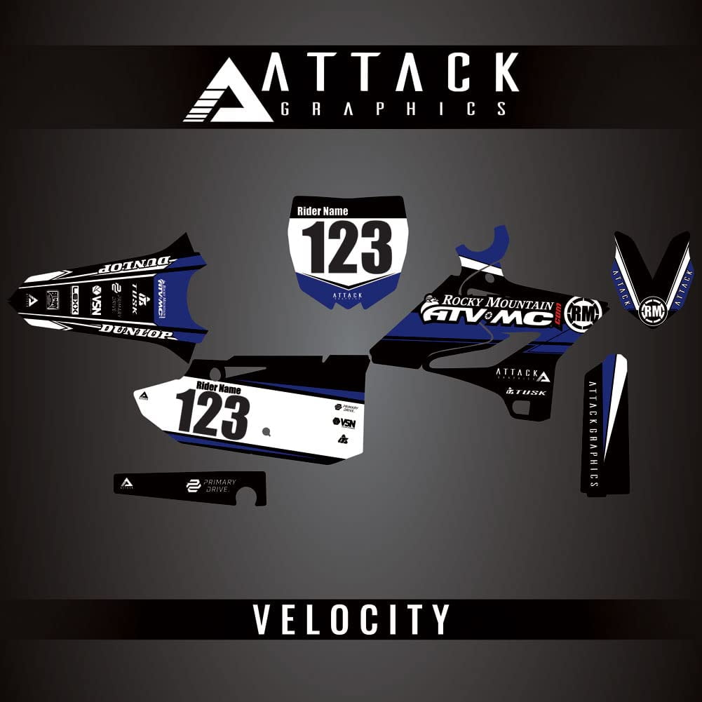 Attack Graphics Custom Velocity Complete Bike Restyle Graphics Kit ...