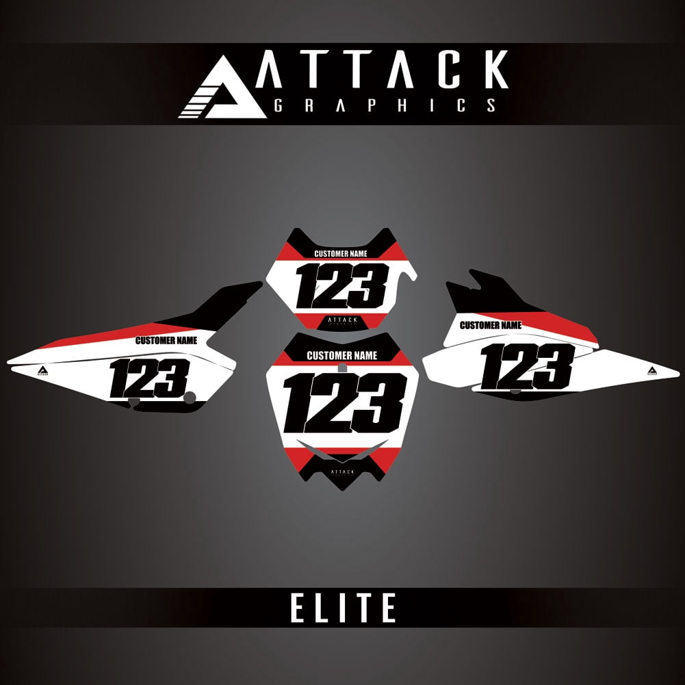 Attack Graphics Elite Number Plate Backgrounds for Beta 390 RR Race ...