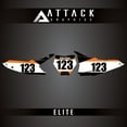 Attack Graphics Elite Number Plate Backgrounds for KTM 350 SX-F 2024 ...