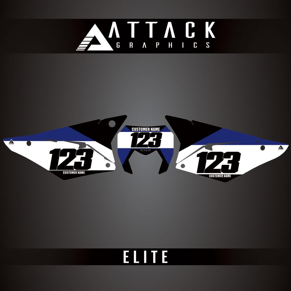Attack Graphics Elite Number Plate Backgrounds for Sherco 300 SE-R ...