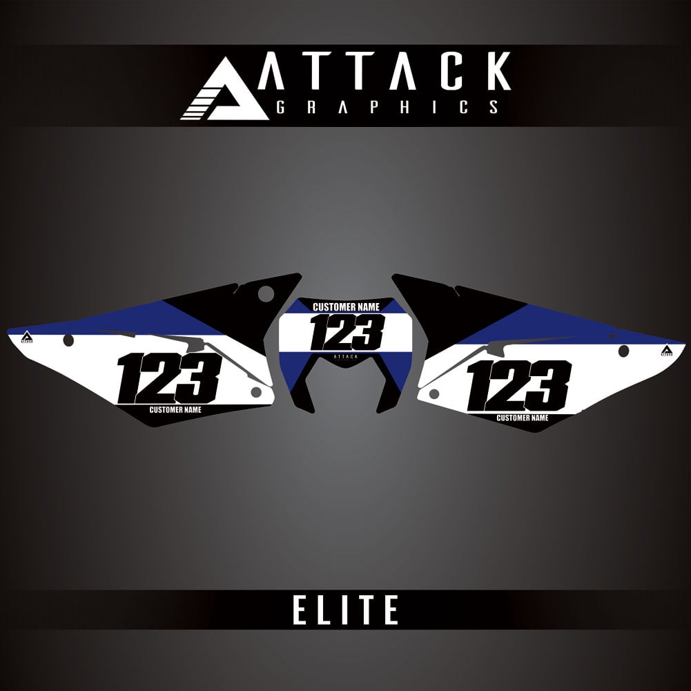 Attack Graphics Elite Number Plate Backgrounds for Sherco 300 SEF ...