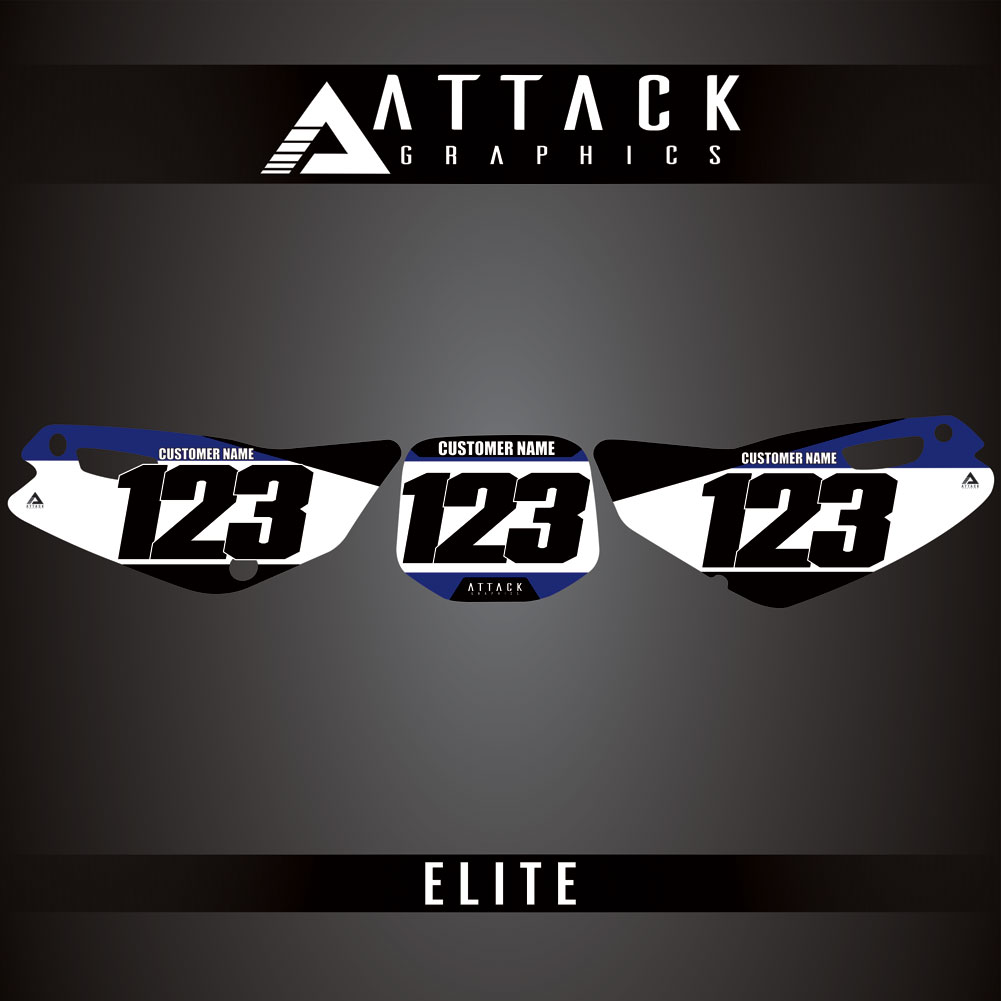 Attack Graphics Elite Number Plate Backgrounds - Walmart.com