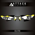 Attack Graphics Elite Number Plate Backgrounds - Walmart.com