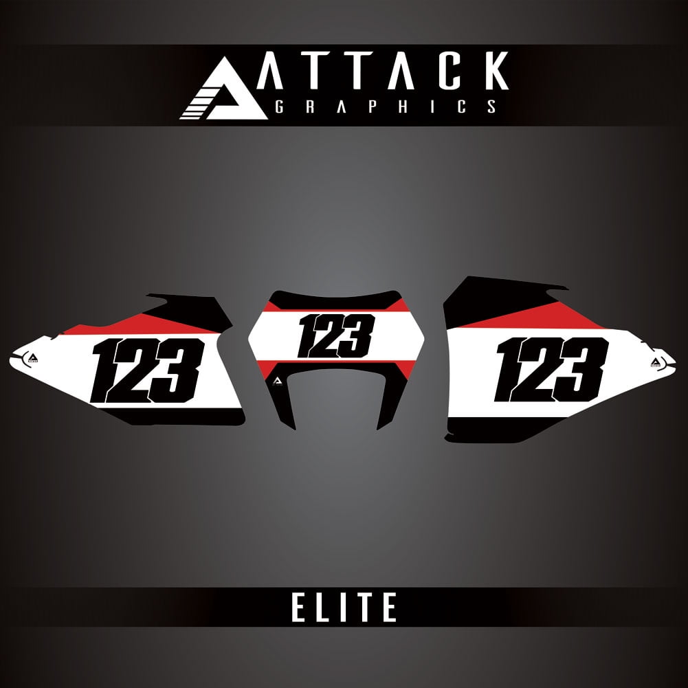 Attack Graphics Elite Number Plate Backgrounds - Walmart.com