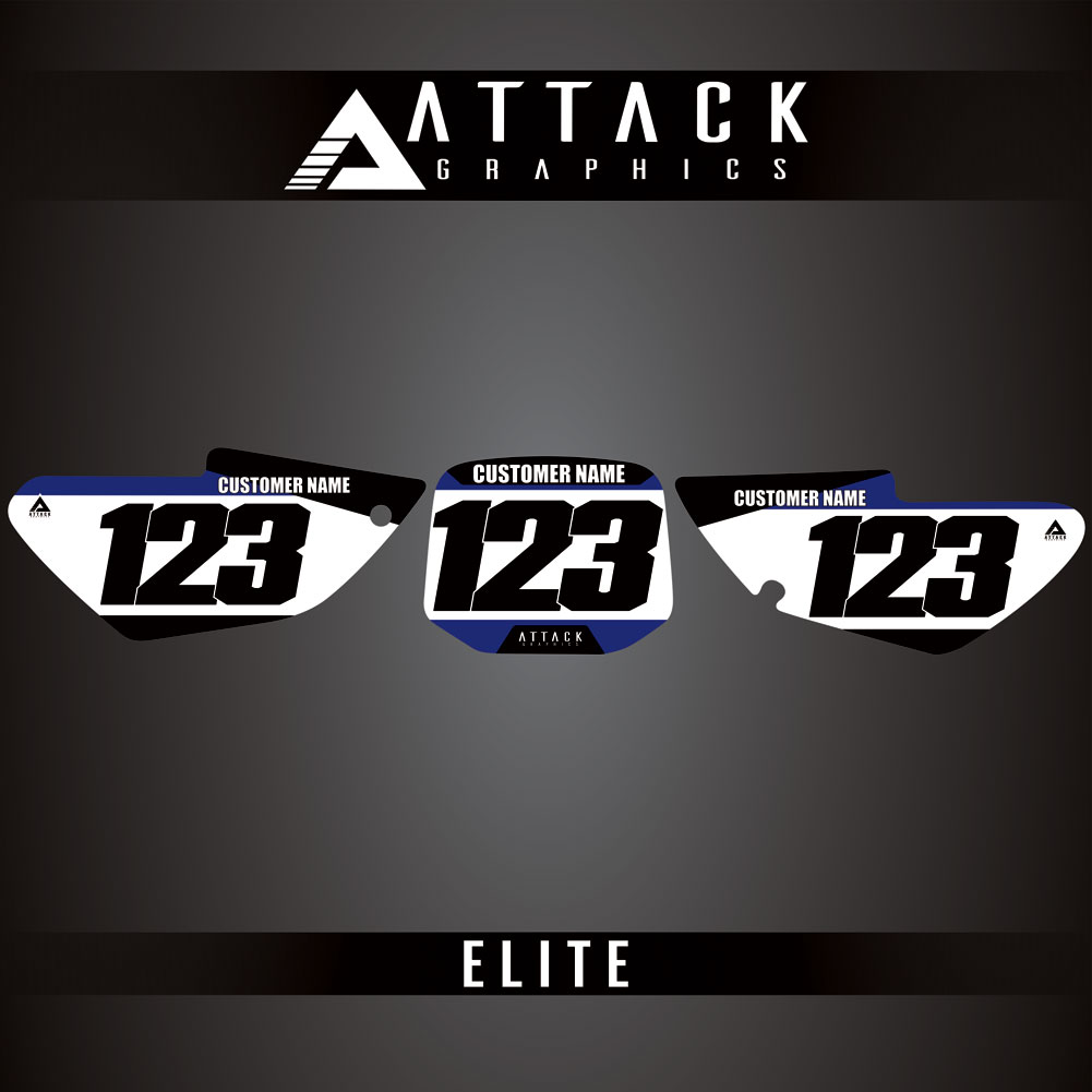 Attack Graphics Elite Number Plate Backgrounds - Walmart.com
