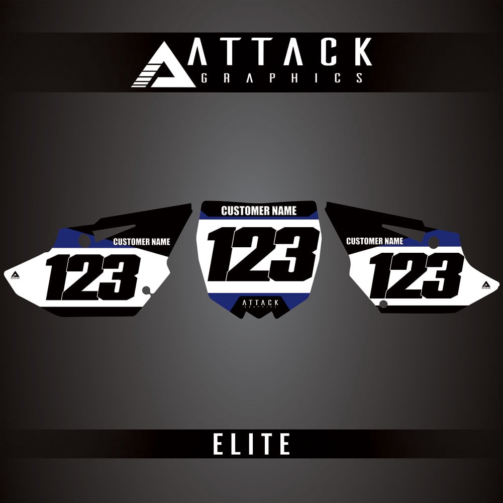 Attack Graphics Elite Restyle Number Plate Backgrounds Polisport MX ...