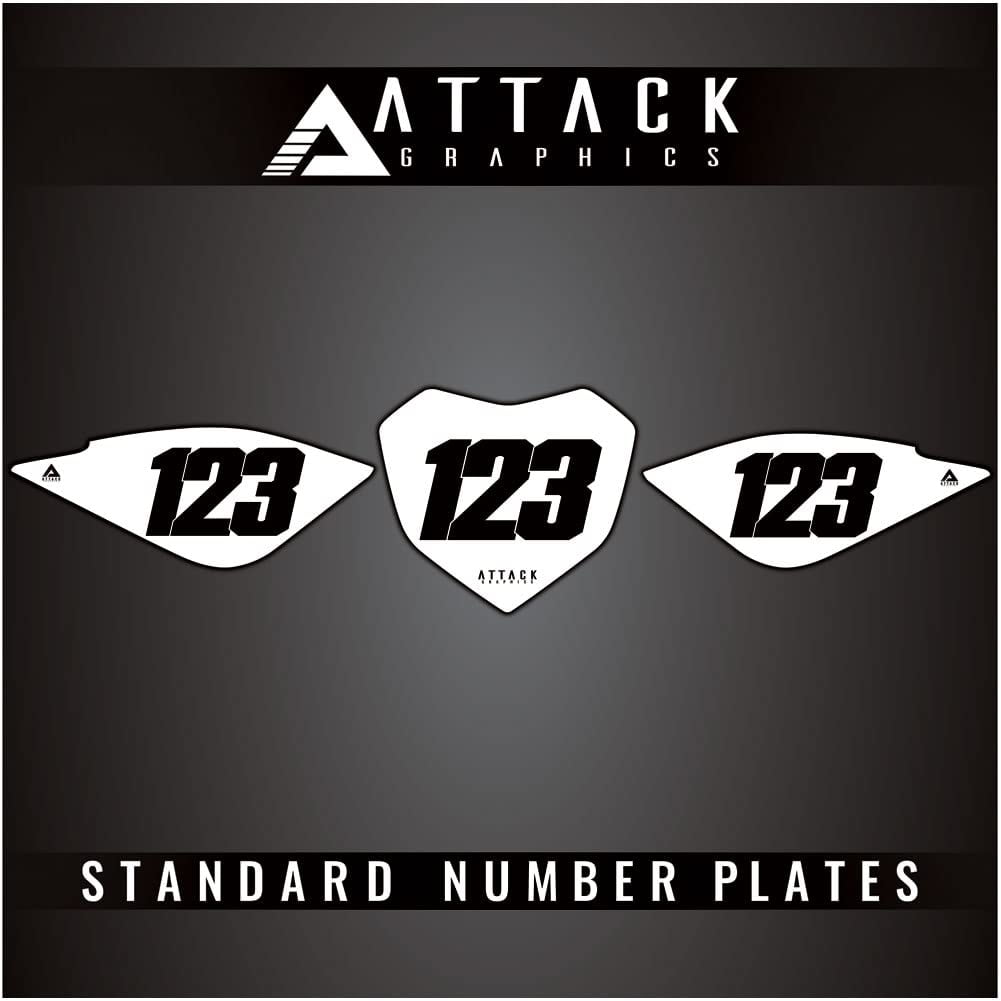 Attack Graphics Number Plate Backgrounds for Alta REDSHIFT MX 2017 ...